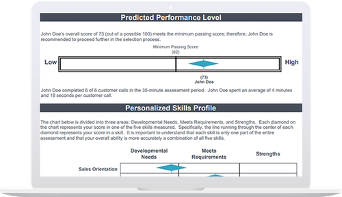 Hire Top Talent with our Call Center Simulation Testing